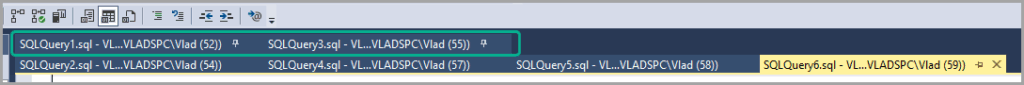 My SQL Server Management Studio configuration - VladDBA