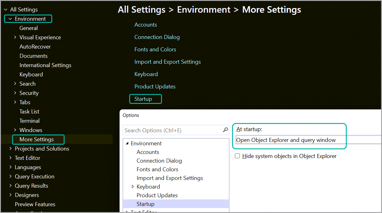 My SQL Server Management Studio 22 configuration - VladDBA